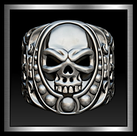 Silver Biker Rings – Biker Jewelry Club & Sinister Silver Co.