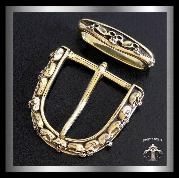 Biker Skull Gang Two Piece Belt Buckle – Biker Jewelry Club & Sinister ...