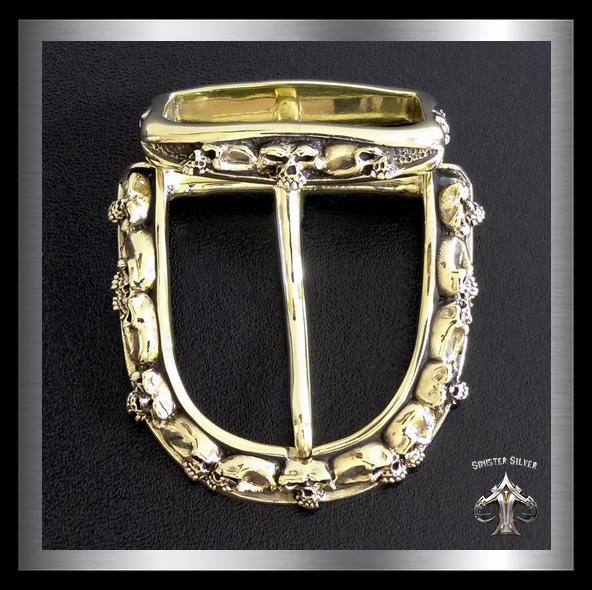 Biker Skull Gang Two Piece Belt Buckle – Biker Jewelry Club & Sinister ...